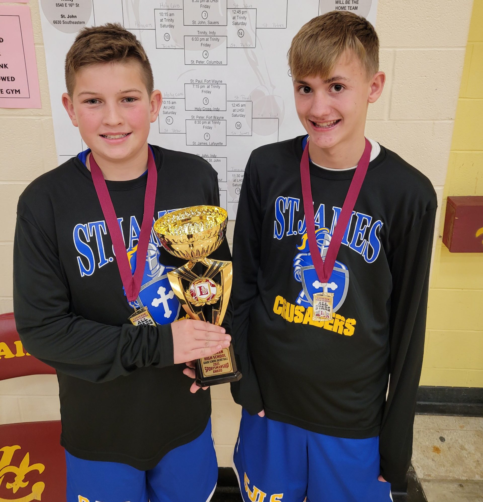 Boys Varsity Basketball Starts the Season Strong | St. James Lutheran ...